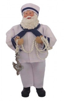 12" Sailor Santa | Perky Pelican Christmas Shoppe